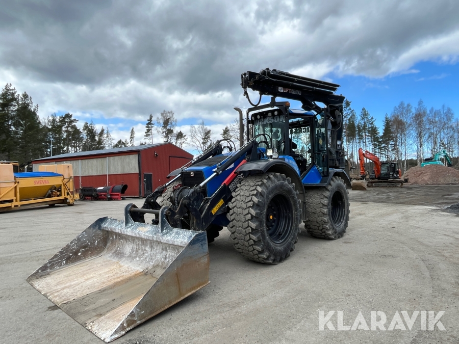 Grävlastare Huddig 1260C, Norrtälje, Klaravik auktioner