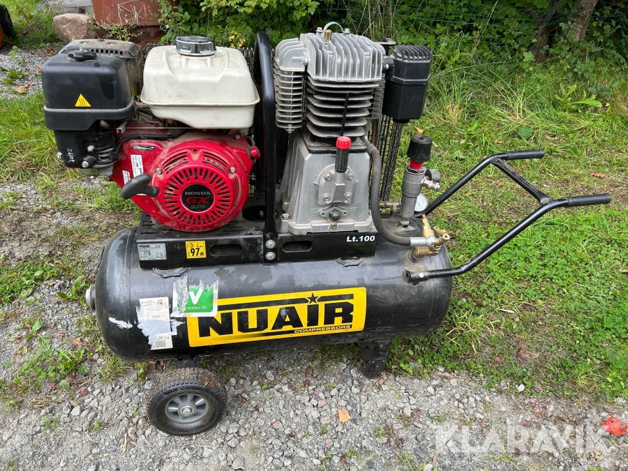 Kompressor Nuair Ly.100, Kungälv, Klaravik auktioner