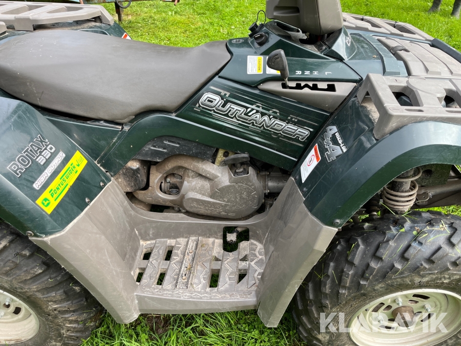Fyrhjuling Outlander Rotax 330 HO, Fagersta, Klaravik auktio
