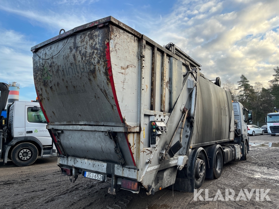 Sopbil Elefant Volvo FM 6x2, Huddinge,