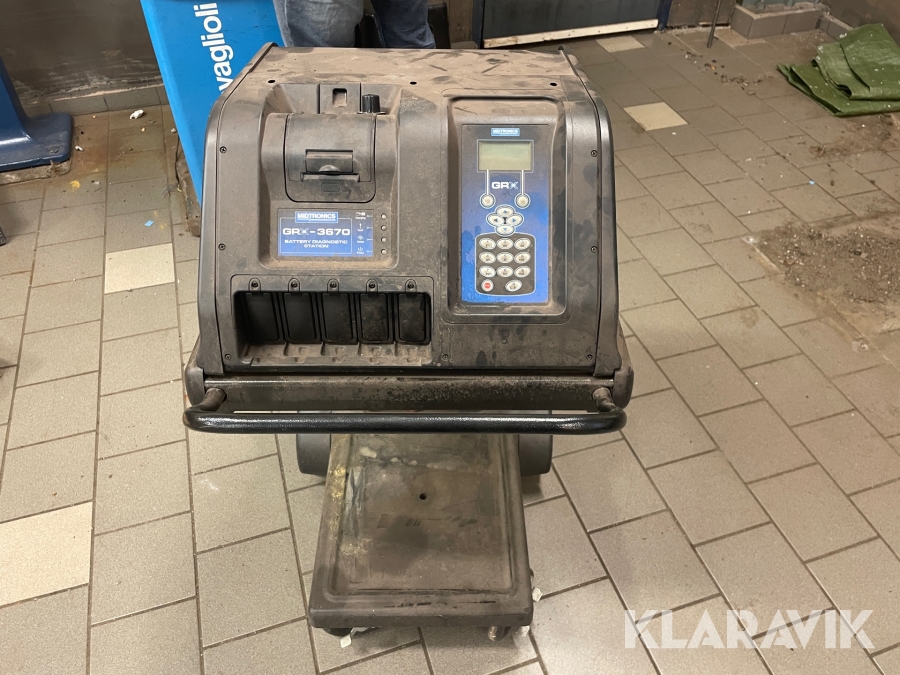 Bilmaskin batteritestare Midtronics GRX-3670, Bengtsfors, Kl