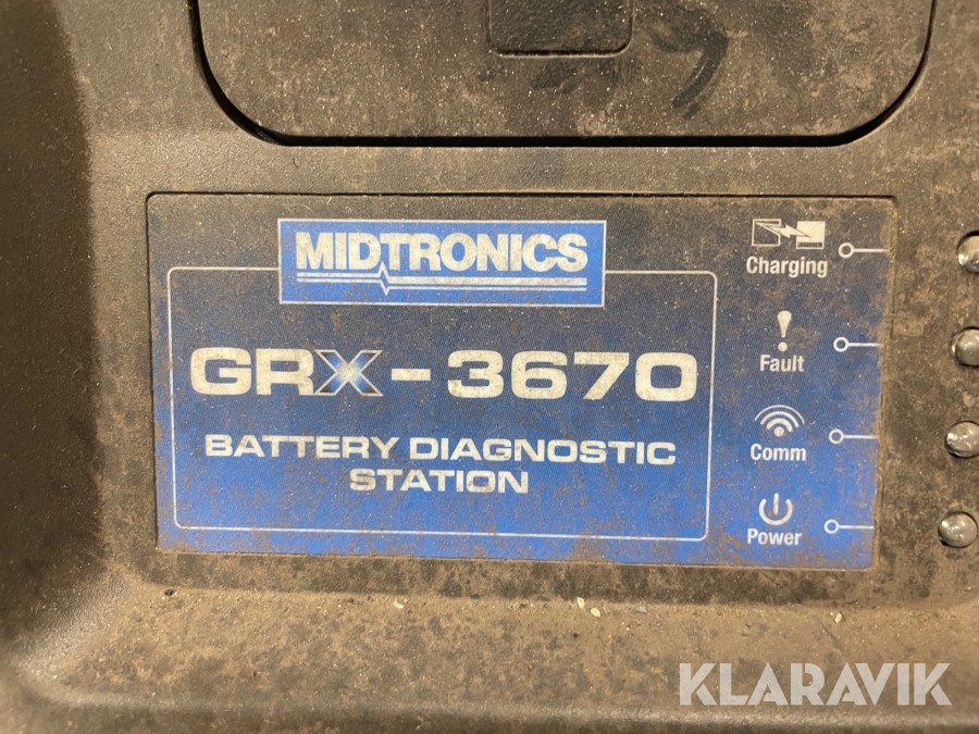 Bilmaskin batteritestare Midtronics GRX-3670, Bengtsfors, Kl