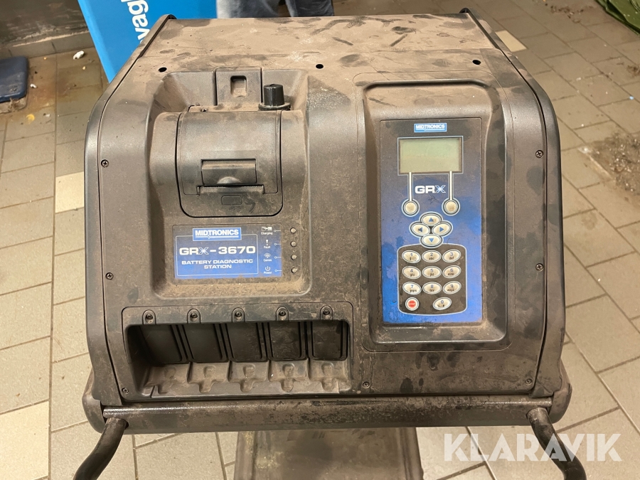 Bilmaskin batteritestare Midtronics GRX-3670, Bengtsfors, Kl