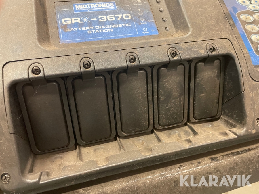 Bilmaskin batteritestare Midtronics GRX-3670, Bengtsfors, Kl