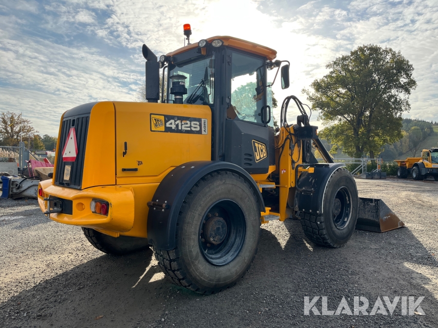Hjullastare JCB 412S Agri, Ekerö, Klaravik auktioner