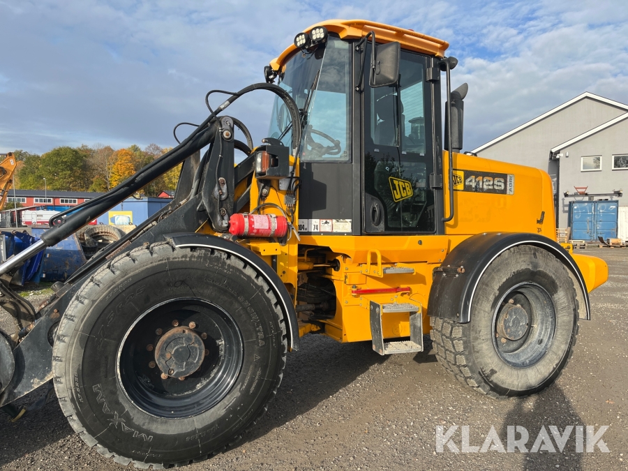 Hjullastare JCB 412S Agri, Ekerö, Klaravik auktioner