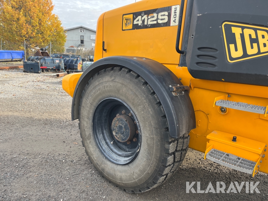 Hjullastare JCB 412S Agri, Ekerö, Klaravik auktioner