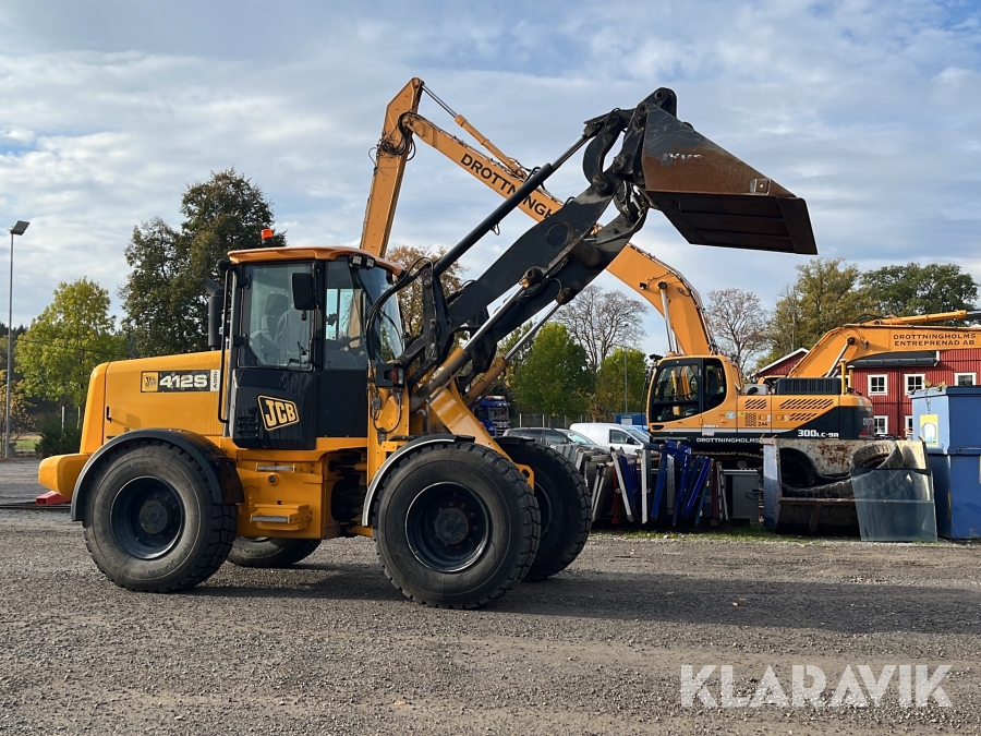 Hjullastare JCB 412S Agri, Ekerö, Klaravik auktioner