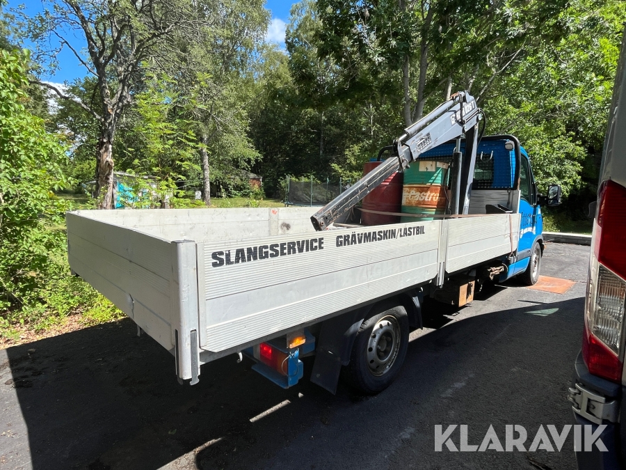 Flakbil Renault Master 2,5, Norrtälje, Klaravik auktioner