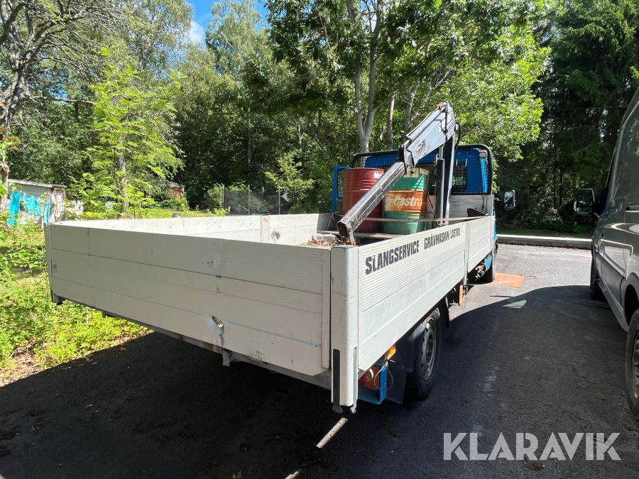 Flakbil Renault Master 2,5, Norrtälje, Klaravik auktioner