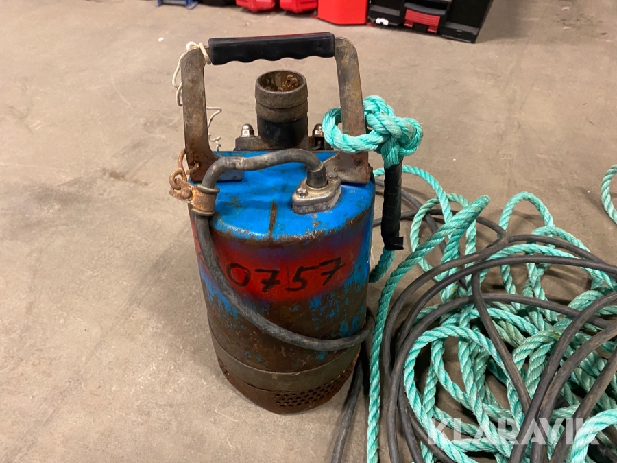 Länspump Tsurumi LB 800, Ängelholm, Klaravik auktioner