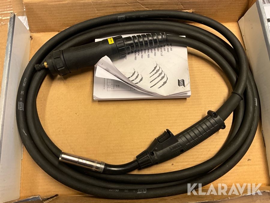 Slangpaket Esab PSF 250, Umeå, Klaravik auktioner