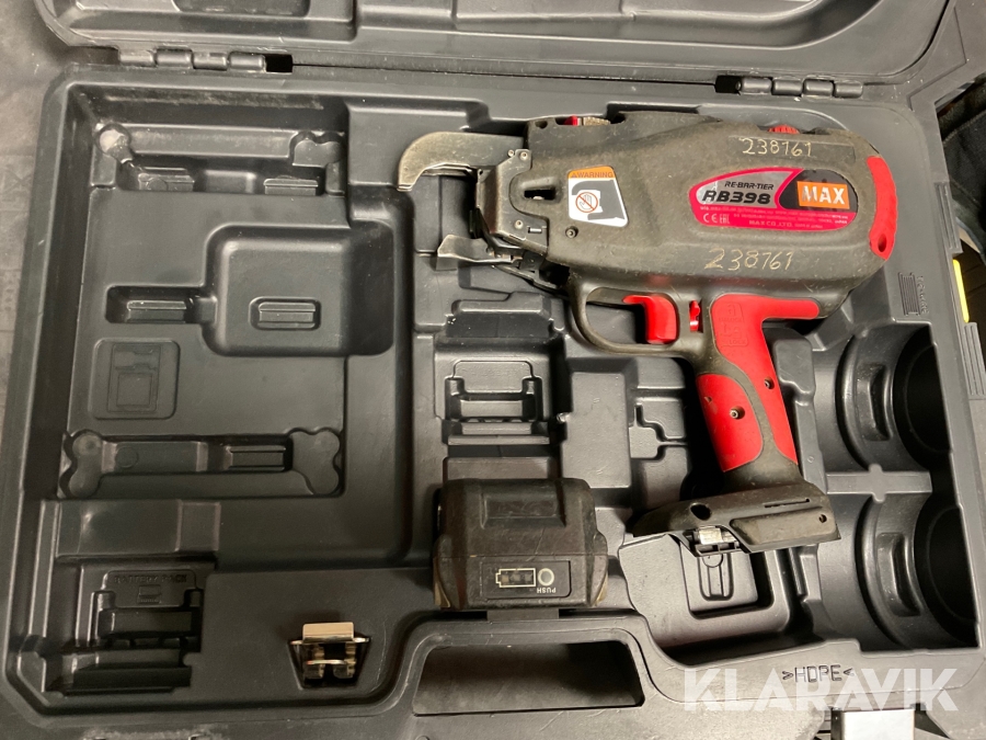 Najmaskin Max RB398, Malmö, Klaravik auktioner