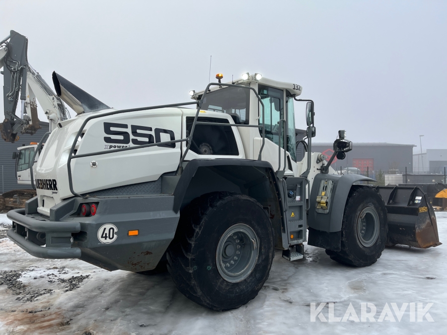 Hjullastare Liebherr L550, Västerås, Klaravik auktioner