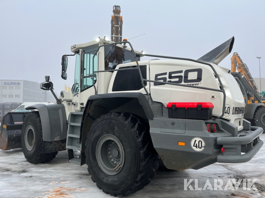 Hjullastare Liebherr L550, Västerås, Klaravik auktioner