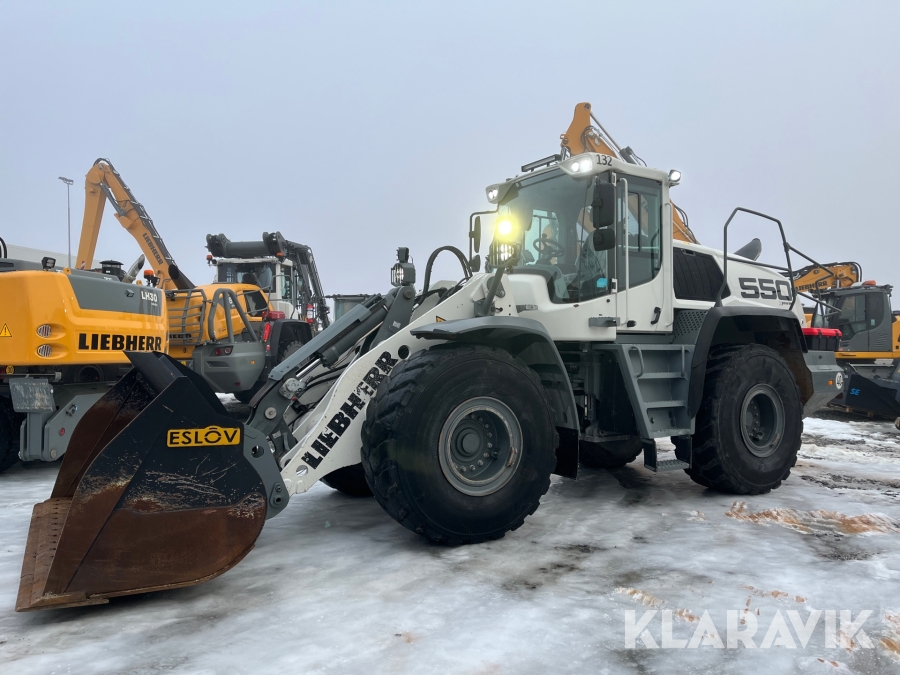 Hjullastare Liebherr L550, Västerås, Klaravik auktioner