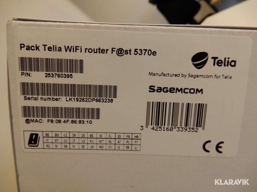 Brandvägg Wifi-Router