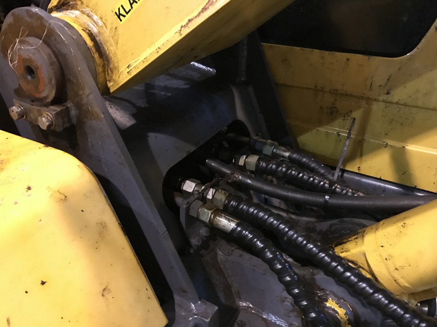 Grävmaskin m Rototilt & SVAB system