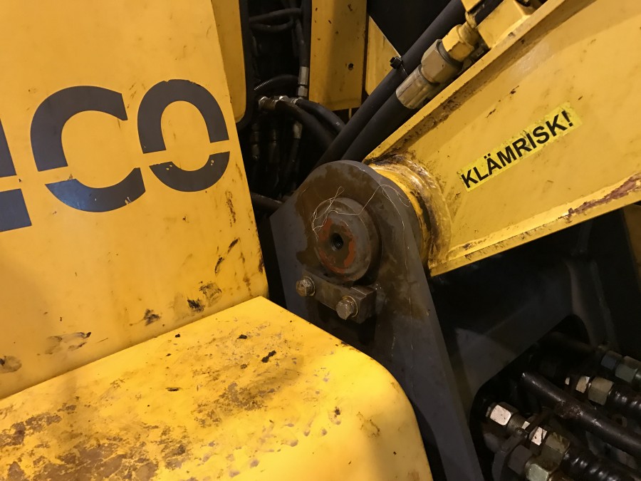 Grävmaskin m Rototilt & SVAB system