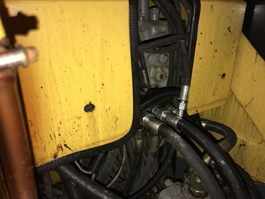 Grävmaskin m Rototilt & SVAB system