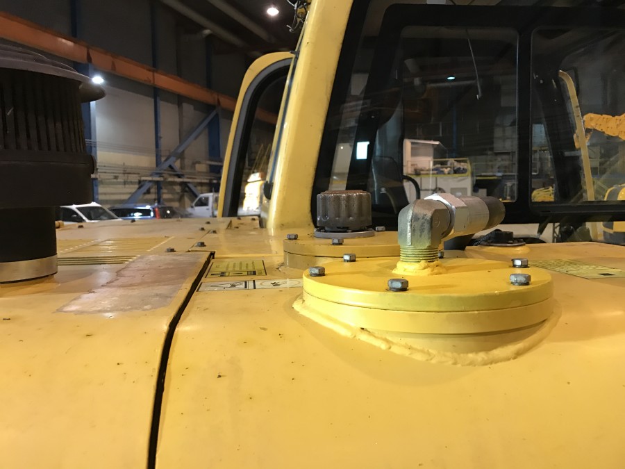 Grävmaskin m Rototilt & SVAB system