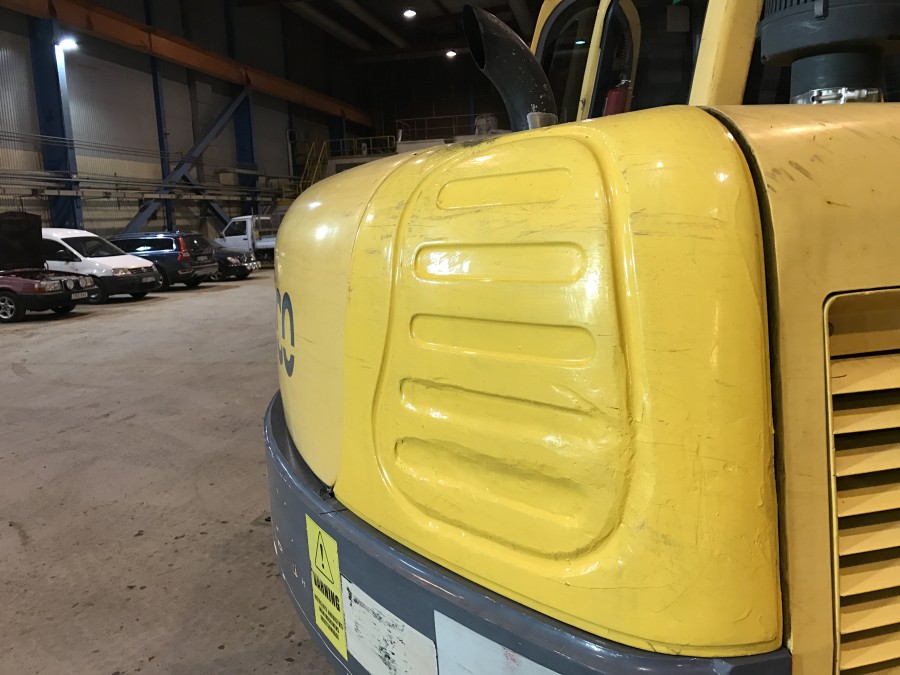 Grävmaskin m Rototilt & SVAB system