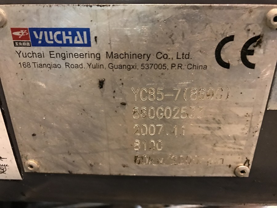 Grävmaskin m Rototilt & SVAB system