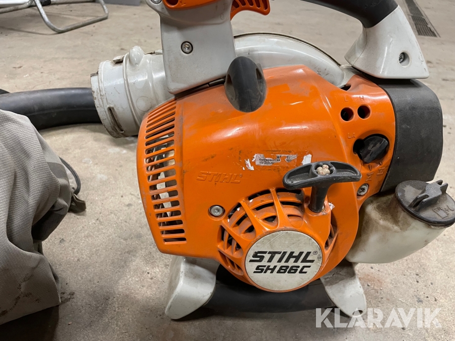 Lövsug/blås Stihl SH86C, Falun, Klaravik auktioner