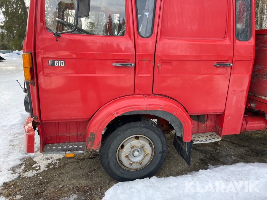 Lastbil Volvo F610, Strömsund, Klaravik auktioner