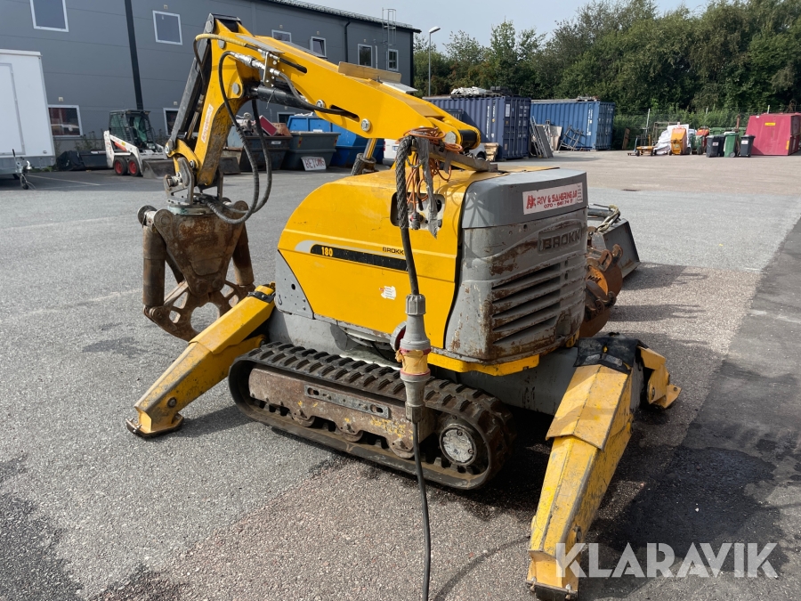 Rivningsrobot Brokk 180, Uppsala, Klaravik auktioner