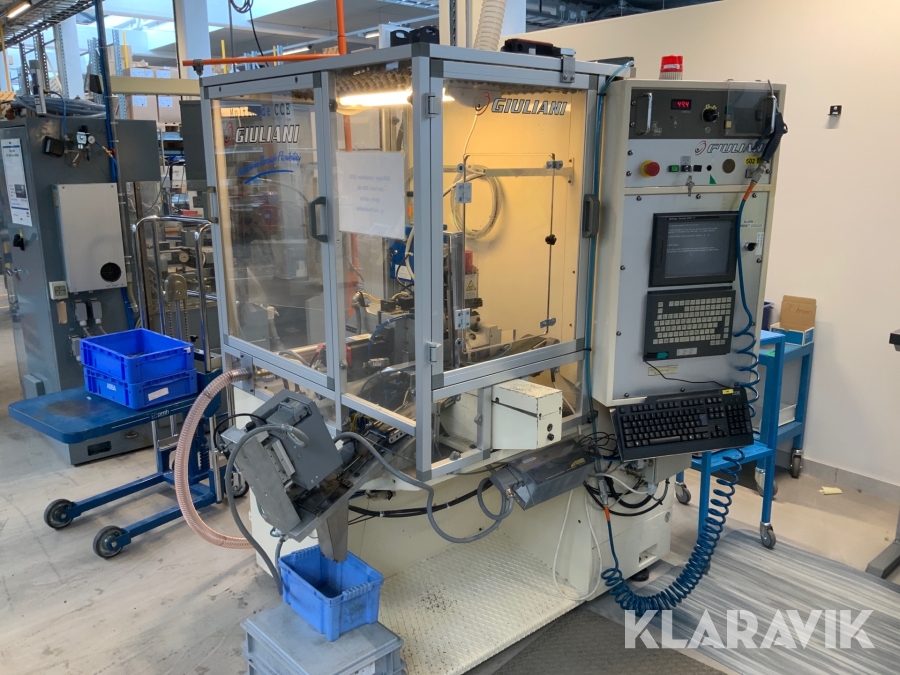 Sidkodfräs CNC Giuliani CCE.1-1 EM-W, Eskilstuna, Klaravik