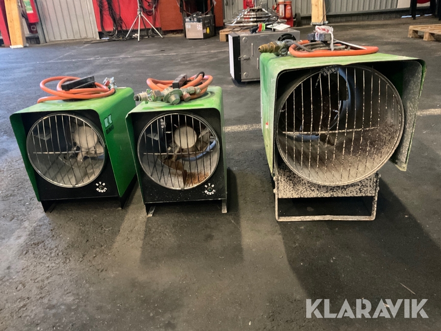 Gasolvärmare Remko PGM 60 (1st) / PGM 30 (2 st), Jönköping,