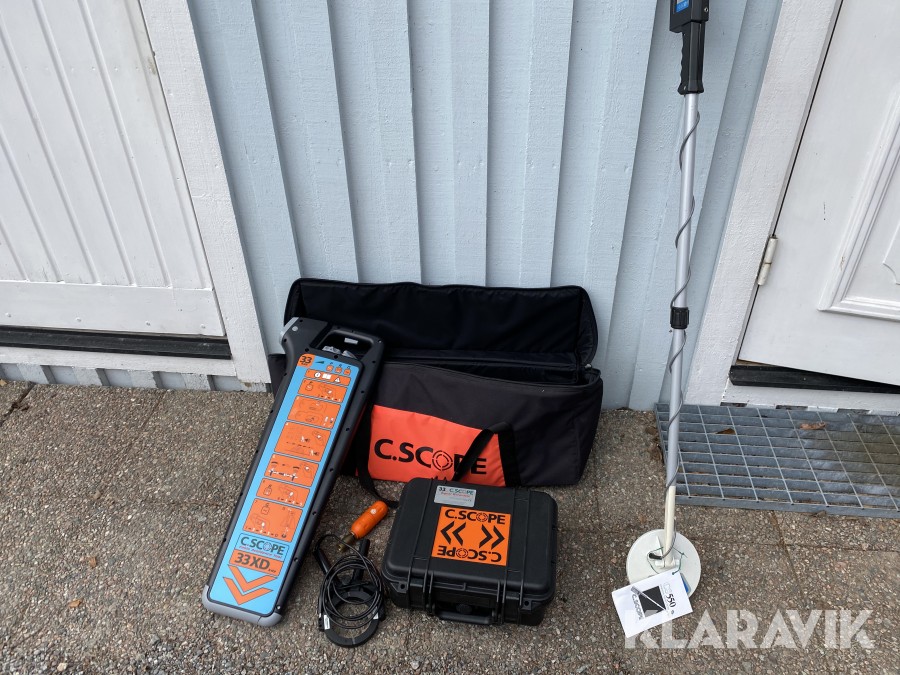 Klaravik Auktioner | Kabelsökare komplett NY C.SCOPE 33 XD
