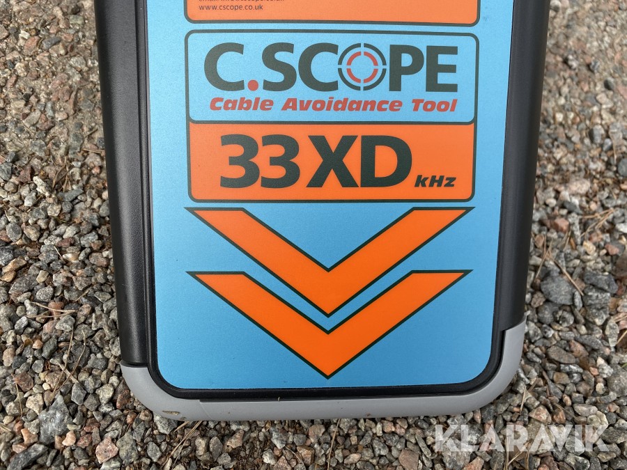 Klaravik Auktioner | Kabelsökare komplett NY C.SCOPE 33 XD