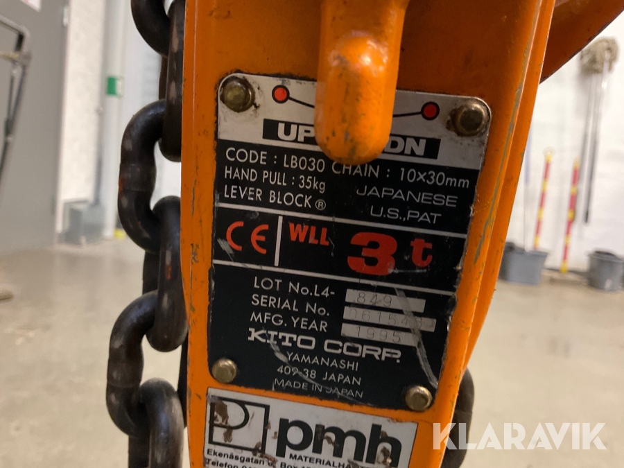 Lyftblock PMH, Landskrona, Klaravik auktioner