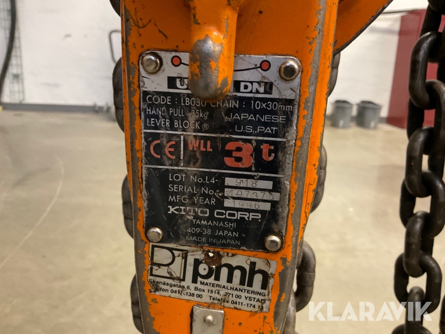 Lyftblock PMH, Landskrona, Klaravik auktioner