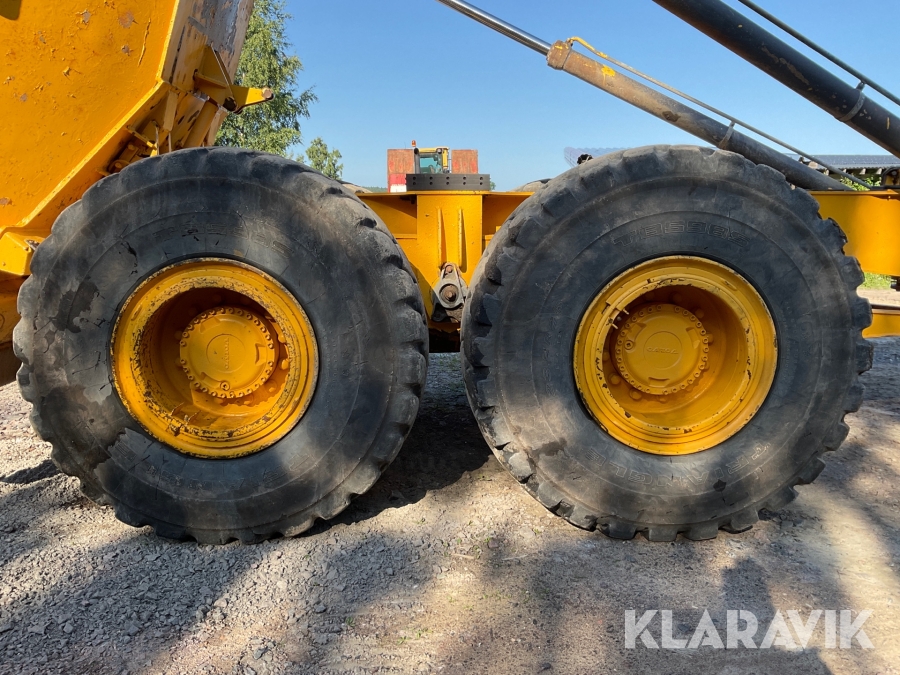 Dumper Volvo A25E, Karlstad, Klaravik auktioner