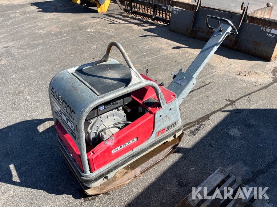 Markvibrator Swepac FB 510, Varberg, Klaravik auktioner