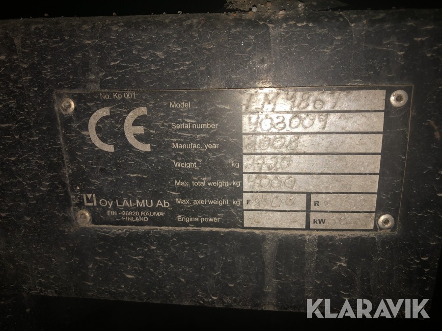 Redskapsbärare LM Trac 486