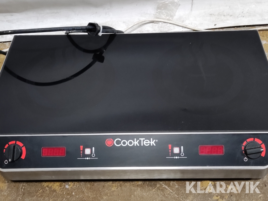 Stekplatta Cooktek MC2502S, Linköping, Klaravik auktioner