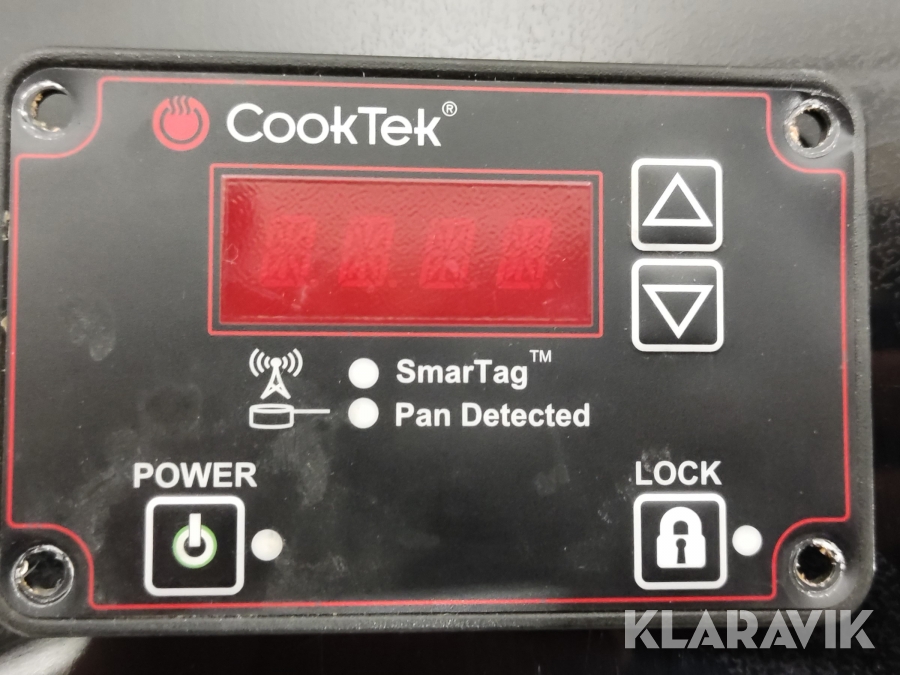 Stekplatta Cooktek MC2502S, Linköping, Klaravik auktioner