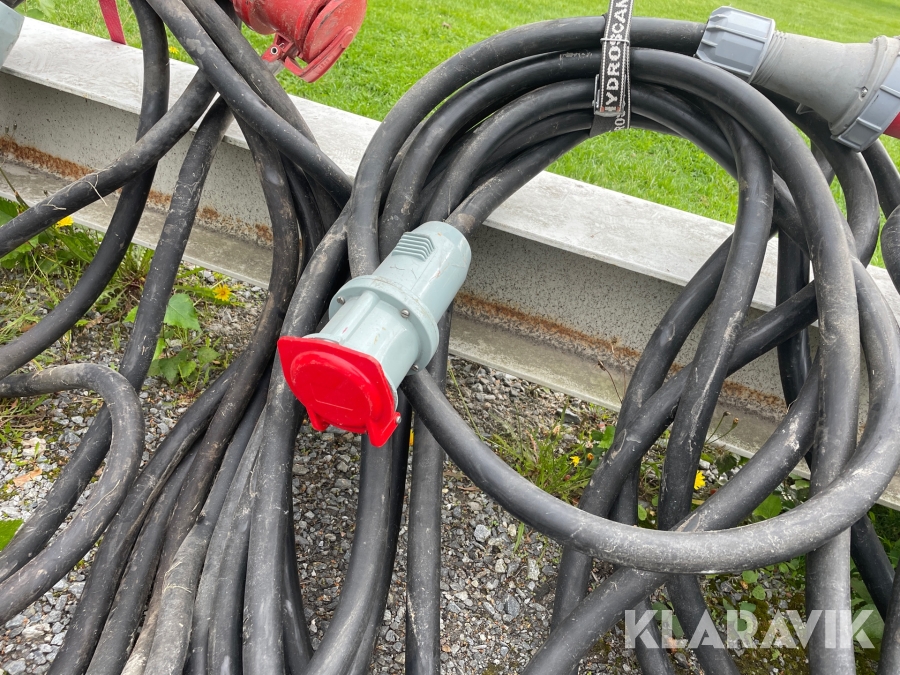 El-central med 63A elkabel Elektra PP 25277, Ragunda, Klarav