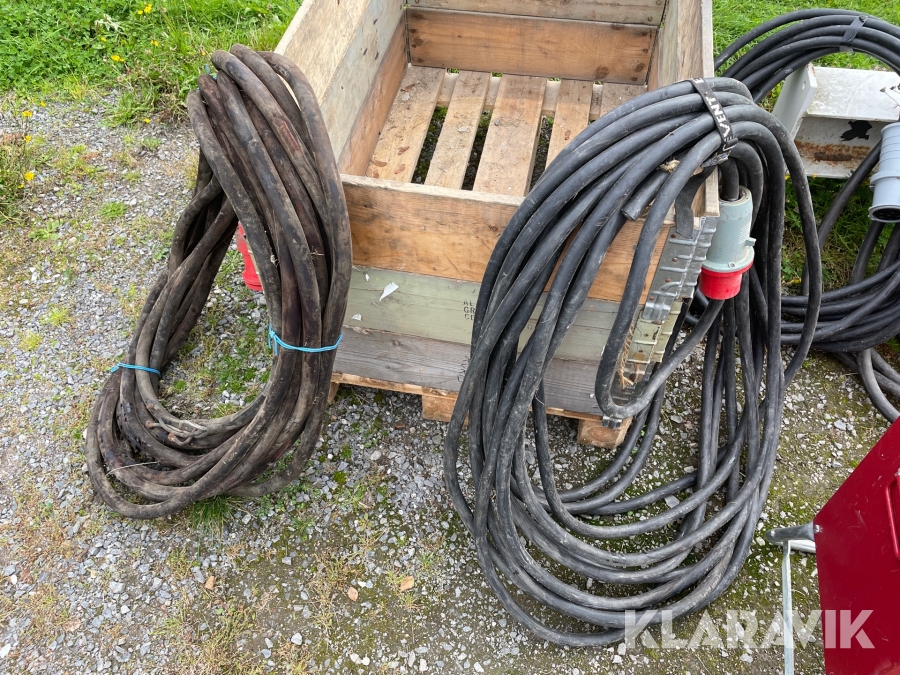 El-central med 63A elkabel Elektra PP 25277, Ragunda, Klarav