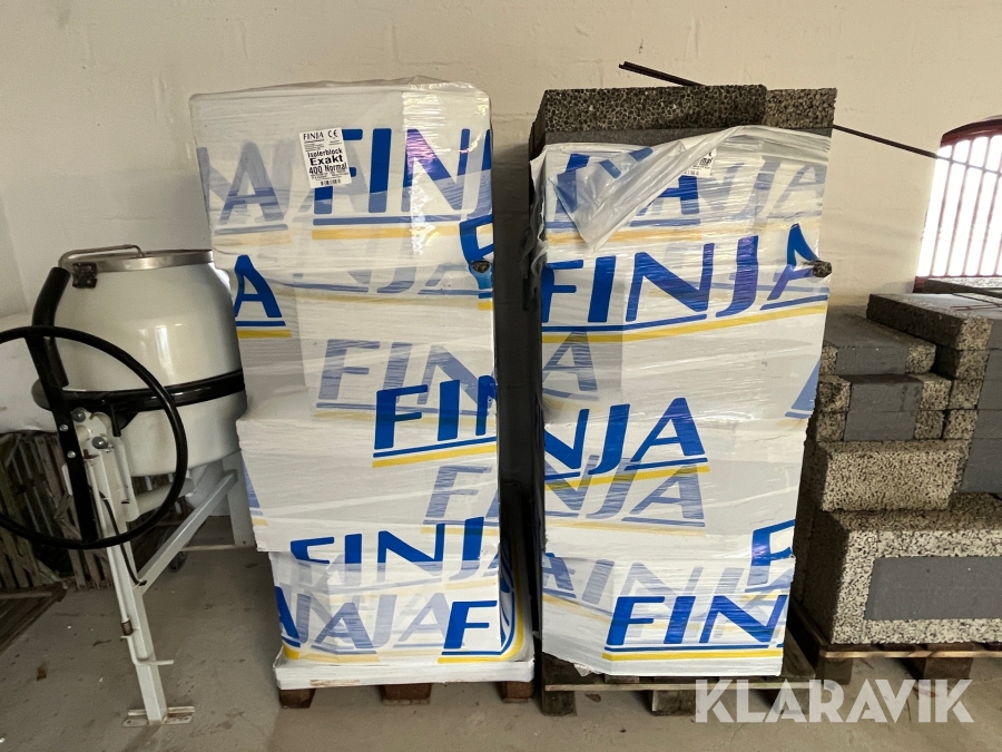 Isolerade Murblock och diverse tillbehör Finja, Klippan, Kla