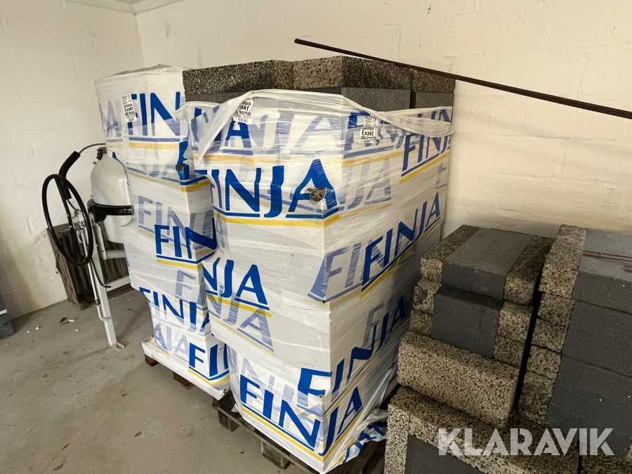 Isolerade Murblock och diverse tillbehör Finja, Klippan, Kla