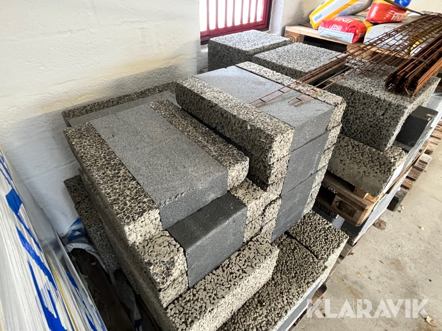 Isolerade Murblock och diverse tillbehör Finja, Klippan, Kla