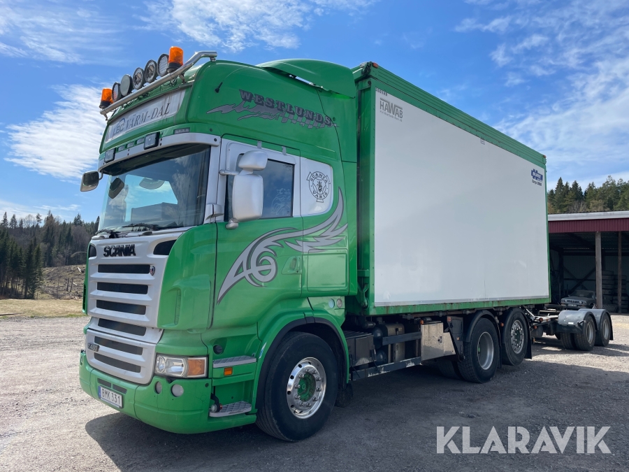 Lastbil Scania R480, Eda, Klaravik auktioner