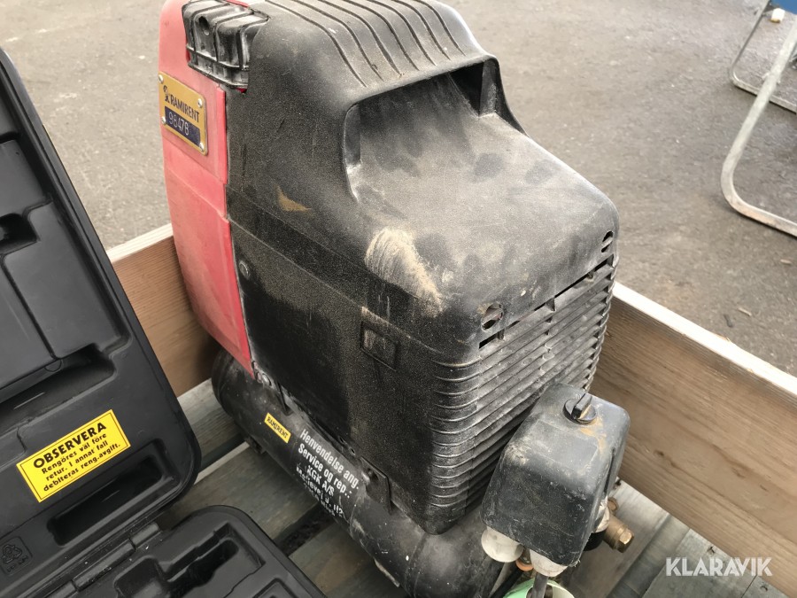 Klaravik Auktioner | Tryckluft verktyg & kompressor