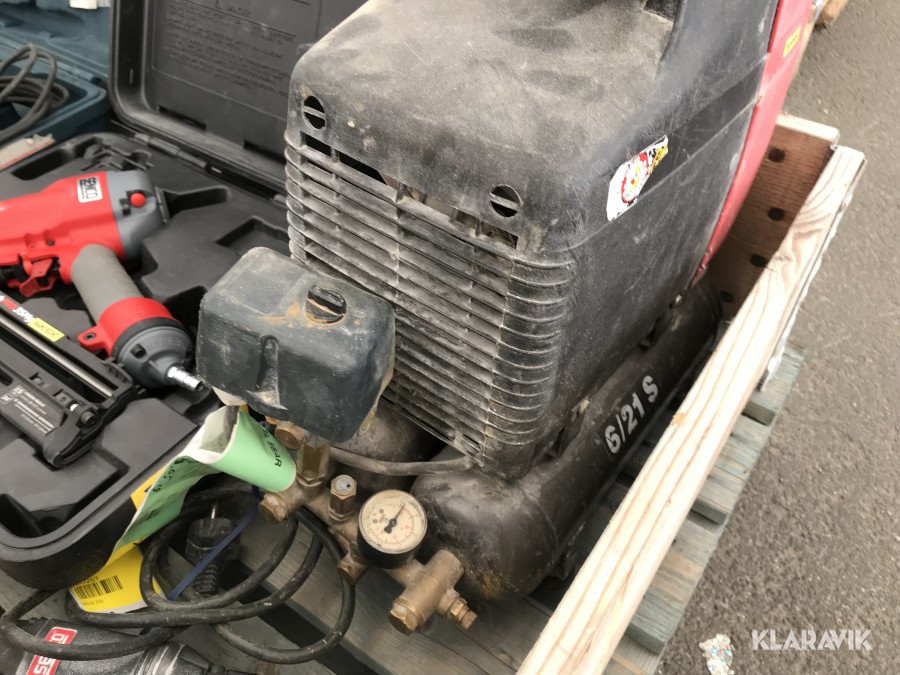Klaravik Auktioner | Tryckluft verktyg & kompressor