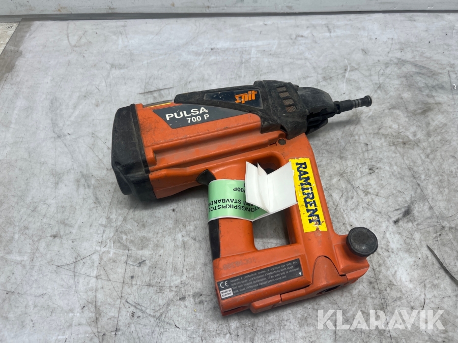 Betongspikpistol Spit Pulsa 700P, Svalöv, Klaravik auktioner